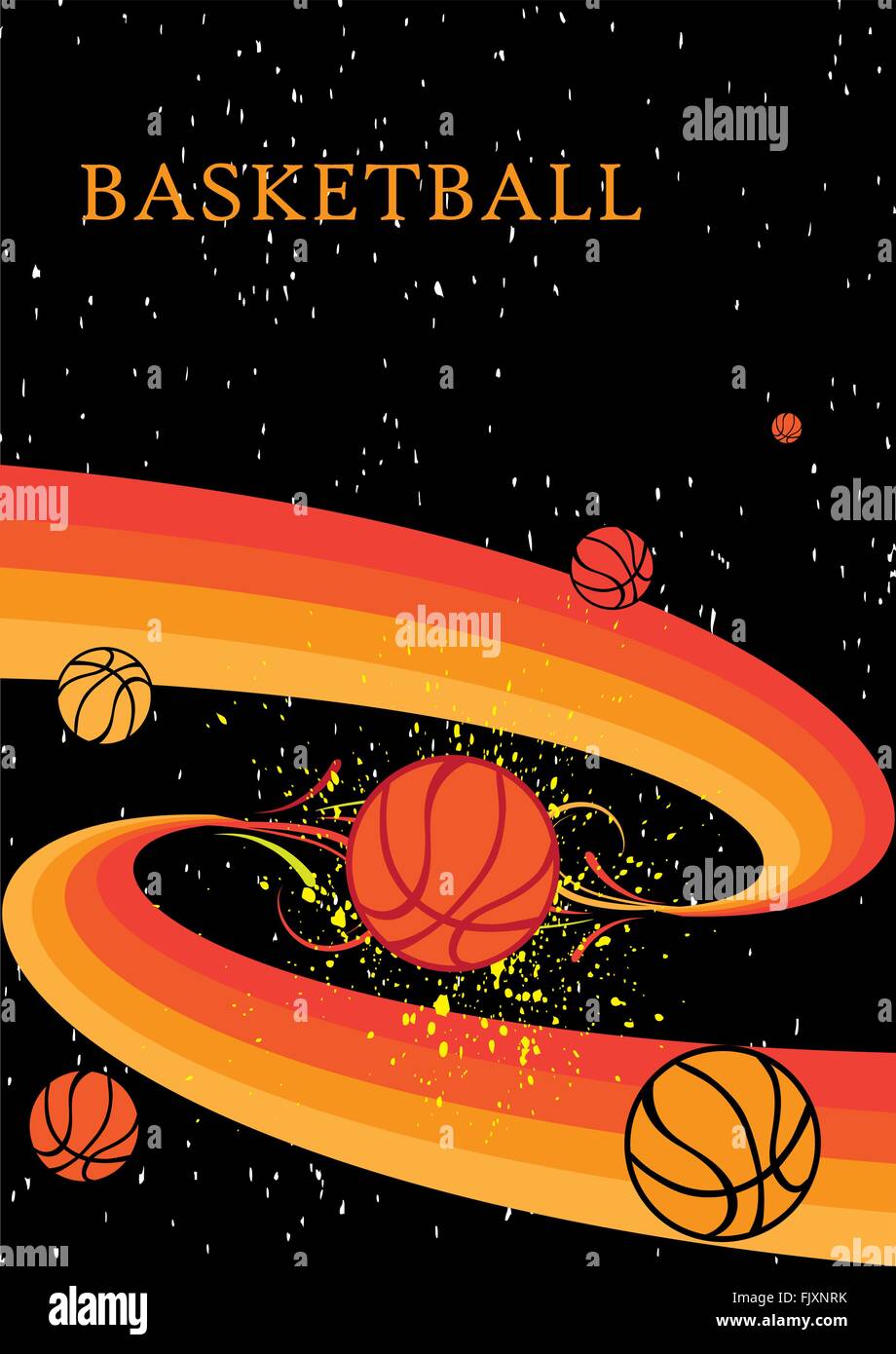 Basketball playfield vector vectors hi-res stock photography and images ...
