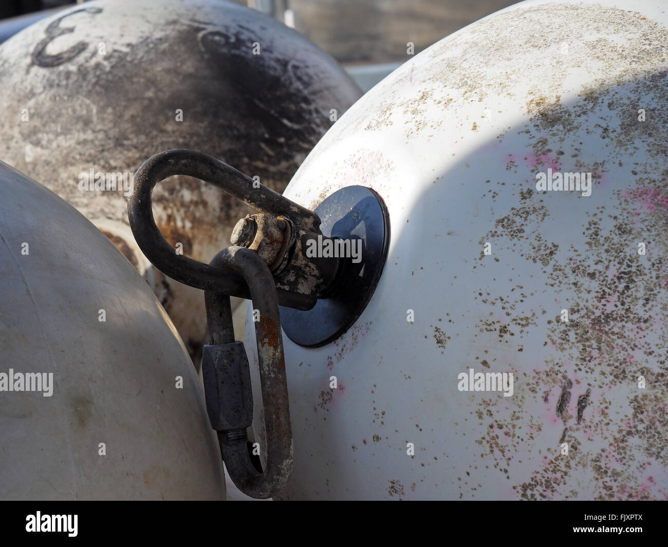 Rusty metallic buoys buoy hi-res stock photography and images - Alamy