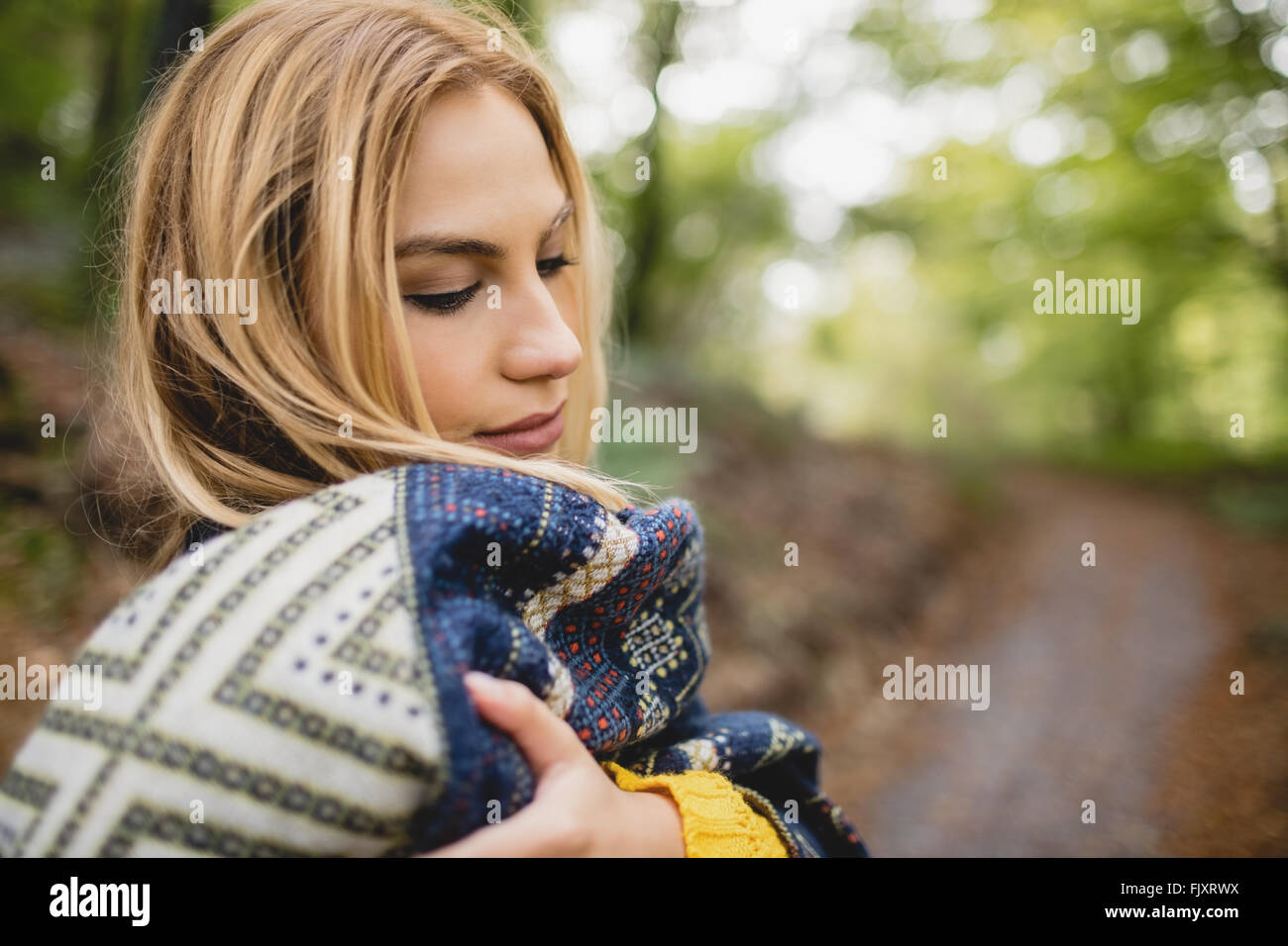 Beautiful young woman walking fit hi-res stock photography and images ...