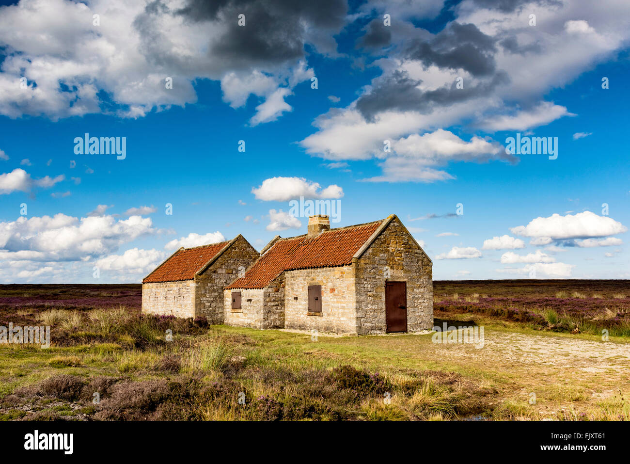 The Shhoting House, Egton moor Stock Photo - Alamy