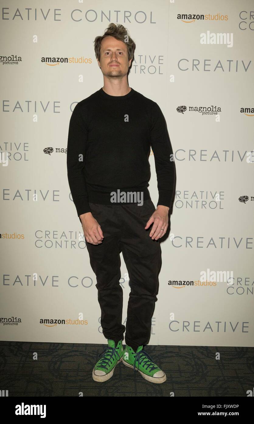 New York, NY, USA. 3rd Mar, 2016. Jake Lodwick at arrivals for Premiere ...