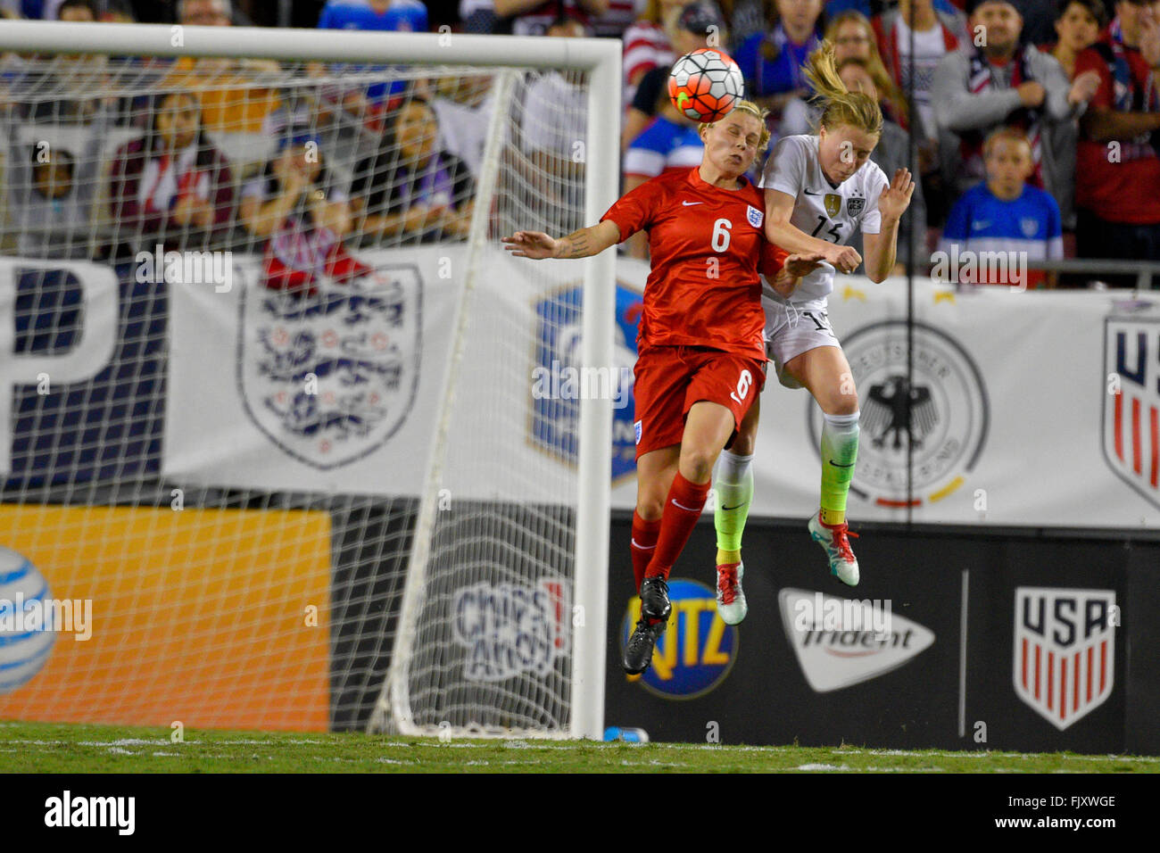 Tampa, Florida, USA. 3rd Mar, 2016. US defender EMILY SONNETT E (15 ...