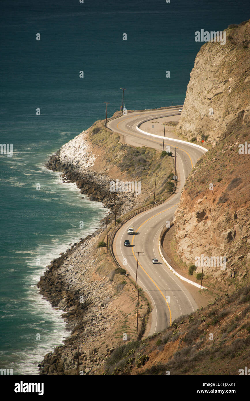Highway 1 California Road Stock Photos & Highway 1 California Road ...