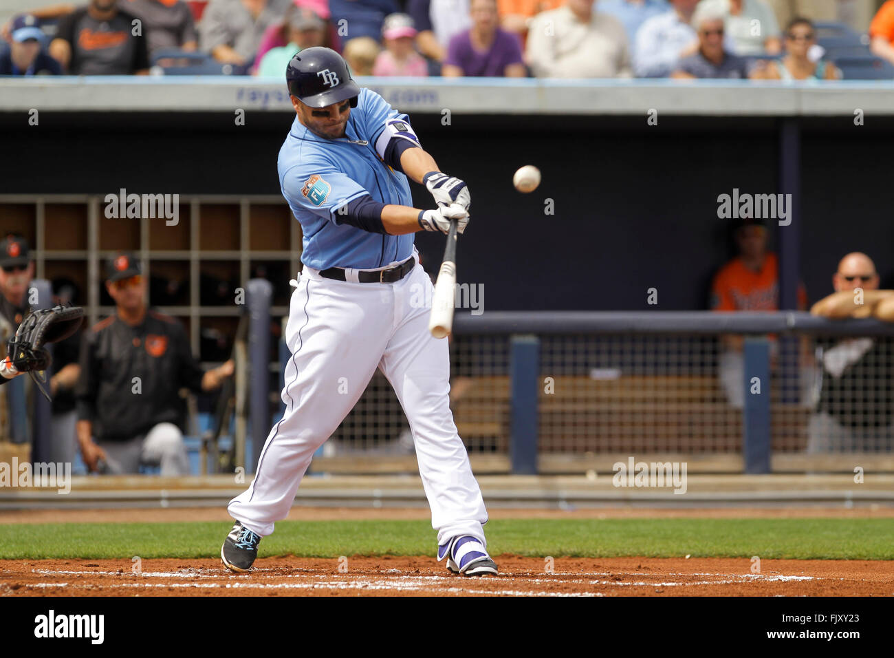 Port Charlotte, Florida, USA. 3rd Mar, 2016. Tampa Bay Rays first ...