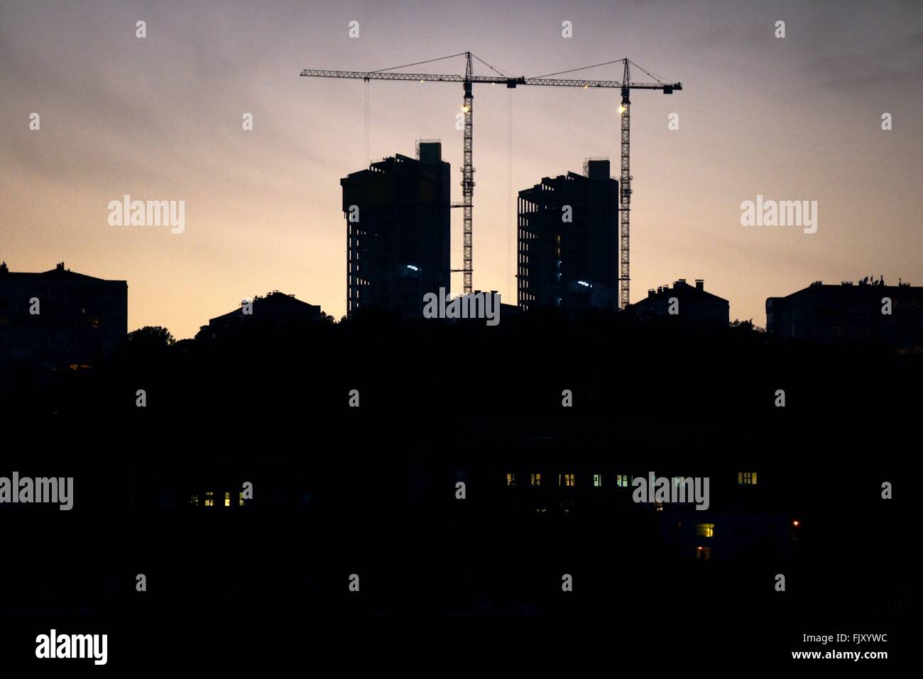 Istanbul building construction hi-res stock photography and images - Alamy