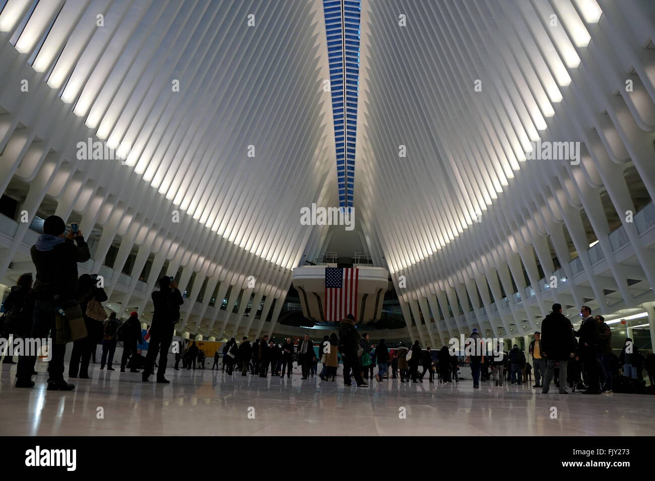 New York City, USA. 3rd March, 2016. Visitors at the grand opening of ...