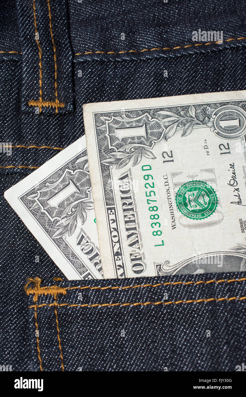 Loose Change Pocket Money Concept Stock Photo - Alamy