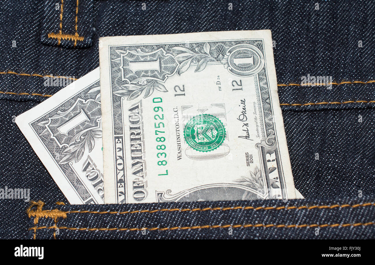 Loose Change Pocket Money Concept Stock Photo - Alamy