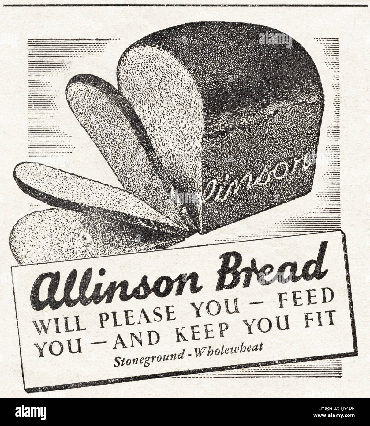 Original vintage advert from 1940s. Advertisement dated 1947 ...