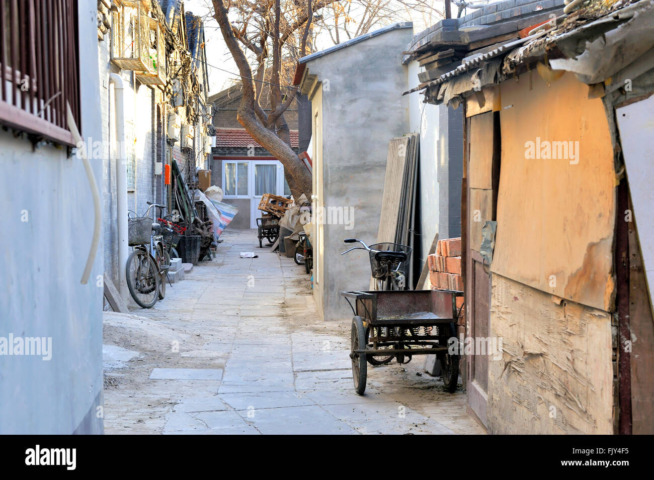 Old hutong area beijing hi-res stock photography and images - Alamy