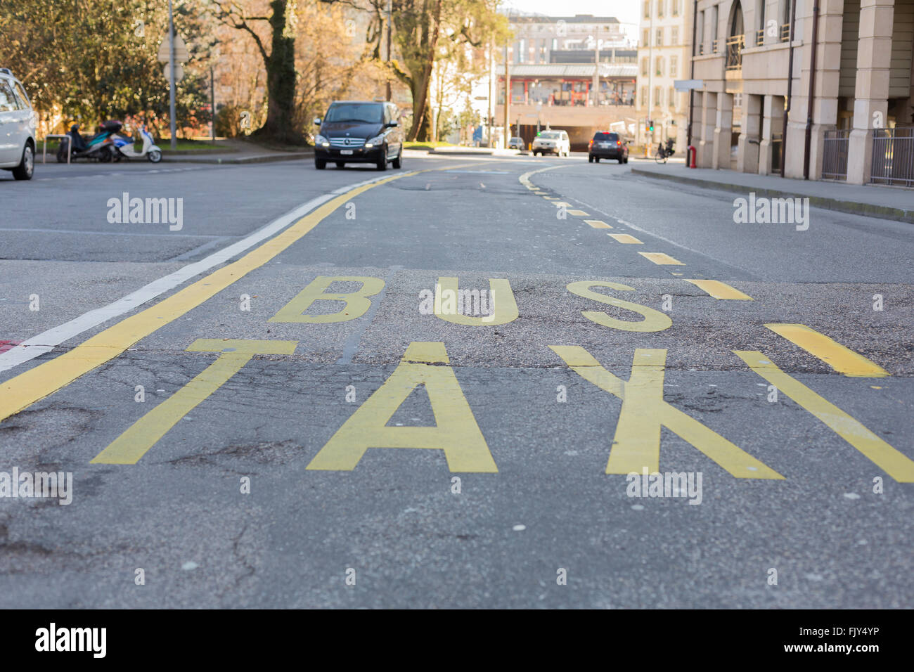 Switzerland road signs hi-res stock photography and images - Alamy