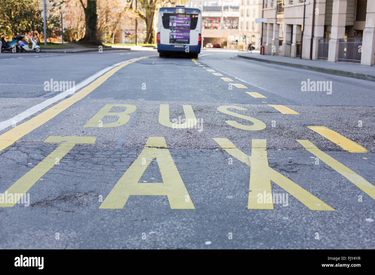 Switzerland road signs hi-res stock photography and images - Alamy