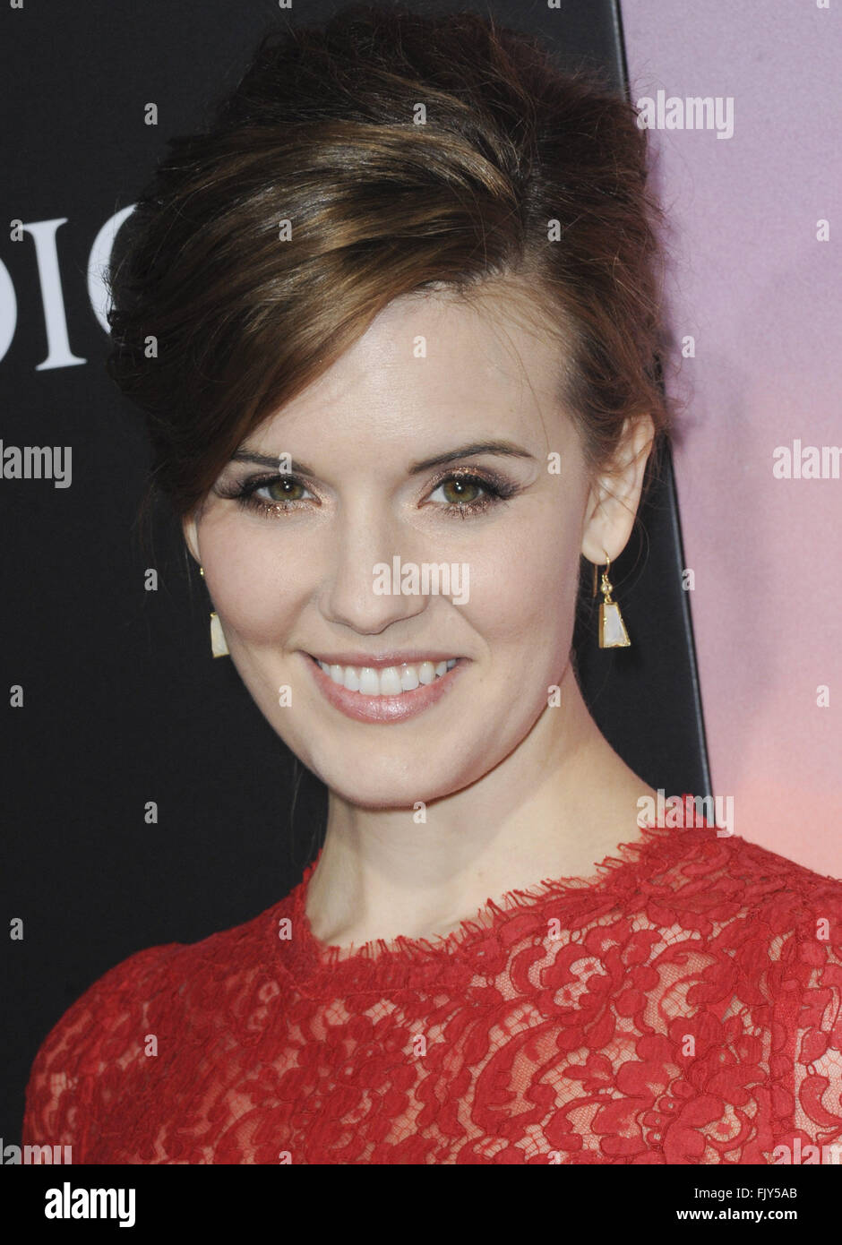 Film Premiere Of The Choice Featuring Maggie Grace Where Los Angeles California United