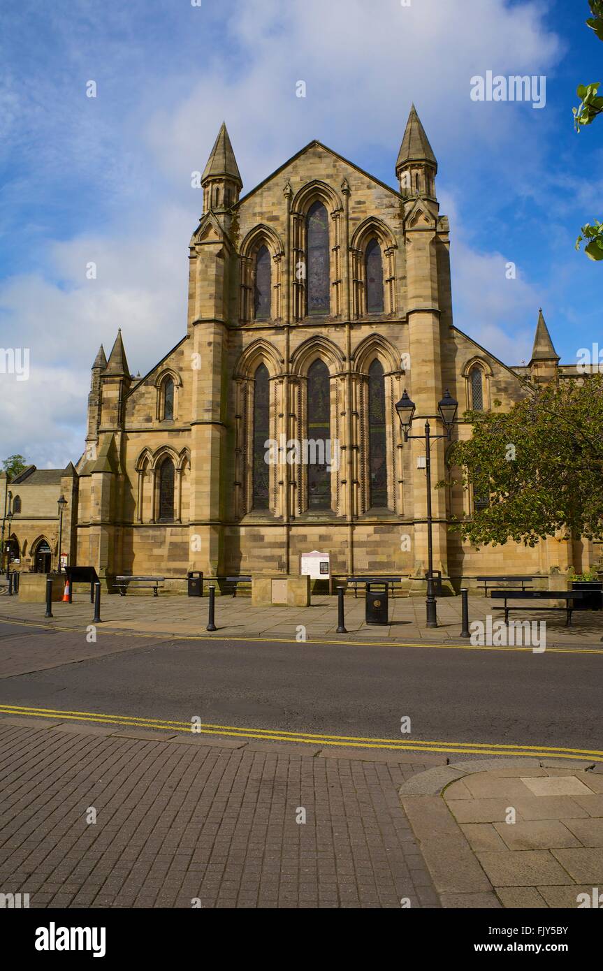 Hexham Abbey. Hexham, Northumberland, England, UK Stock Photo - Alamy