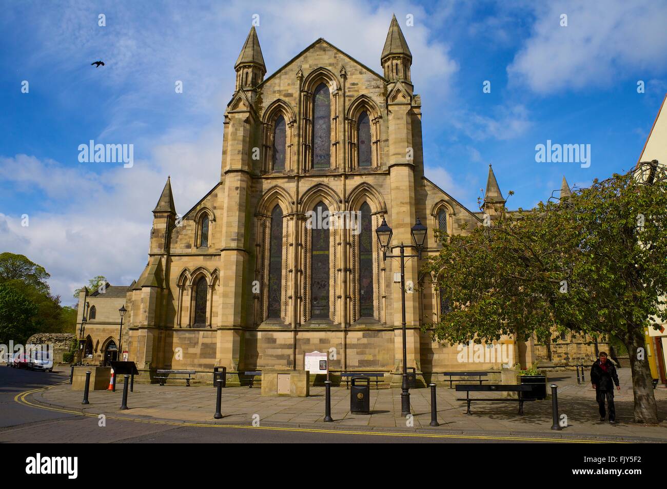 Hexham Abbey. Hexham, Northumberland, England, UK Stock Photo - Alamy
