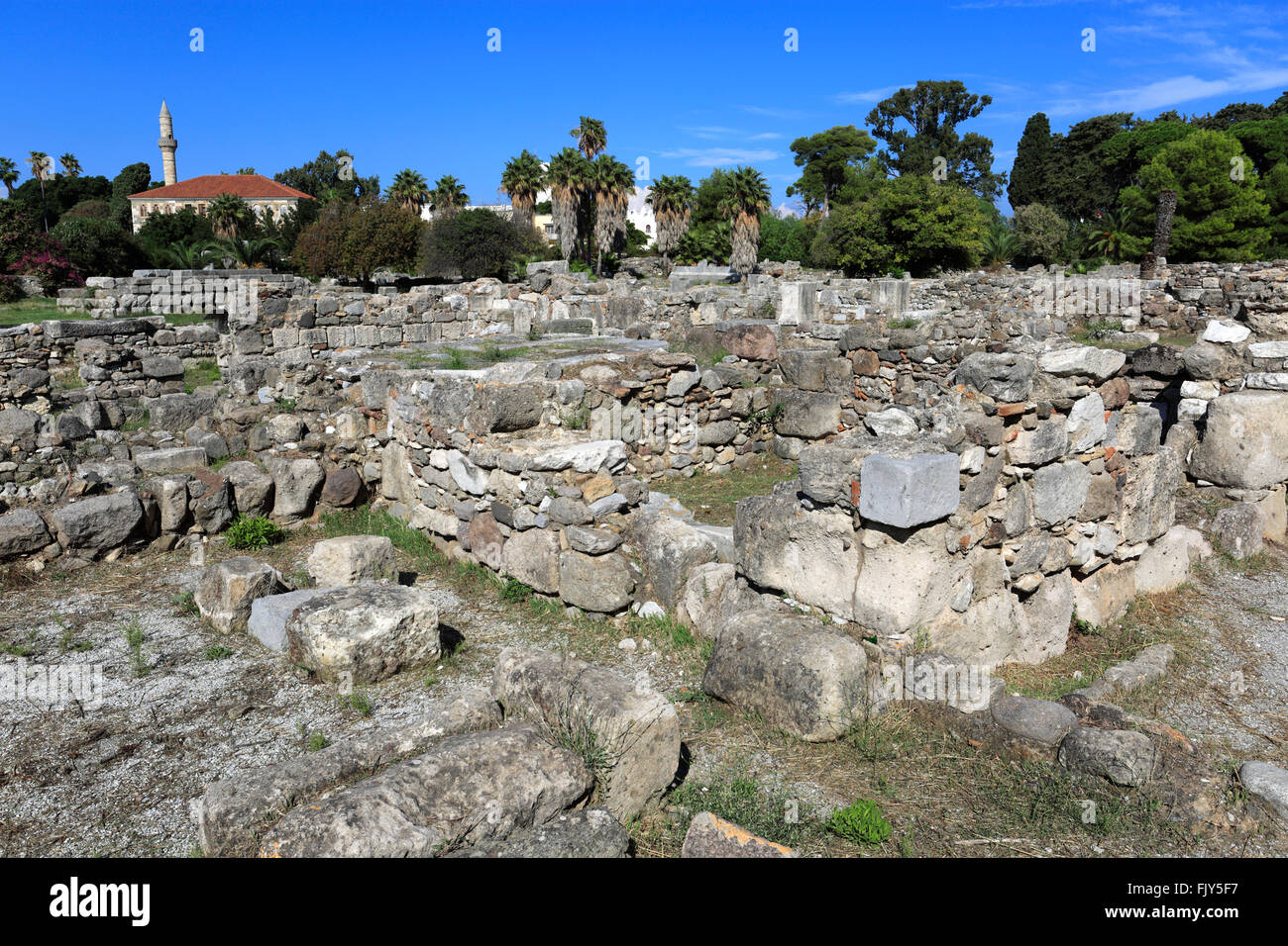Ancient agora at kos town hi-res stock photography and images - Alamy