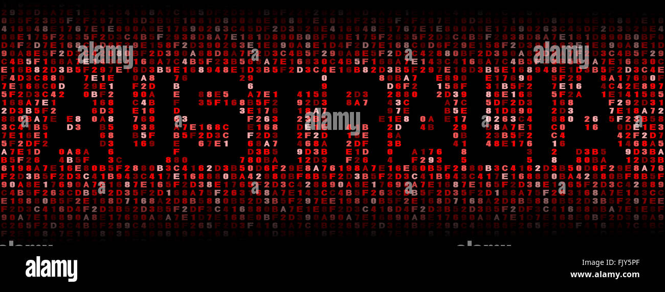 Australia text on hex code illustration Stock Photo - Alamy
