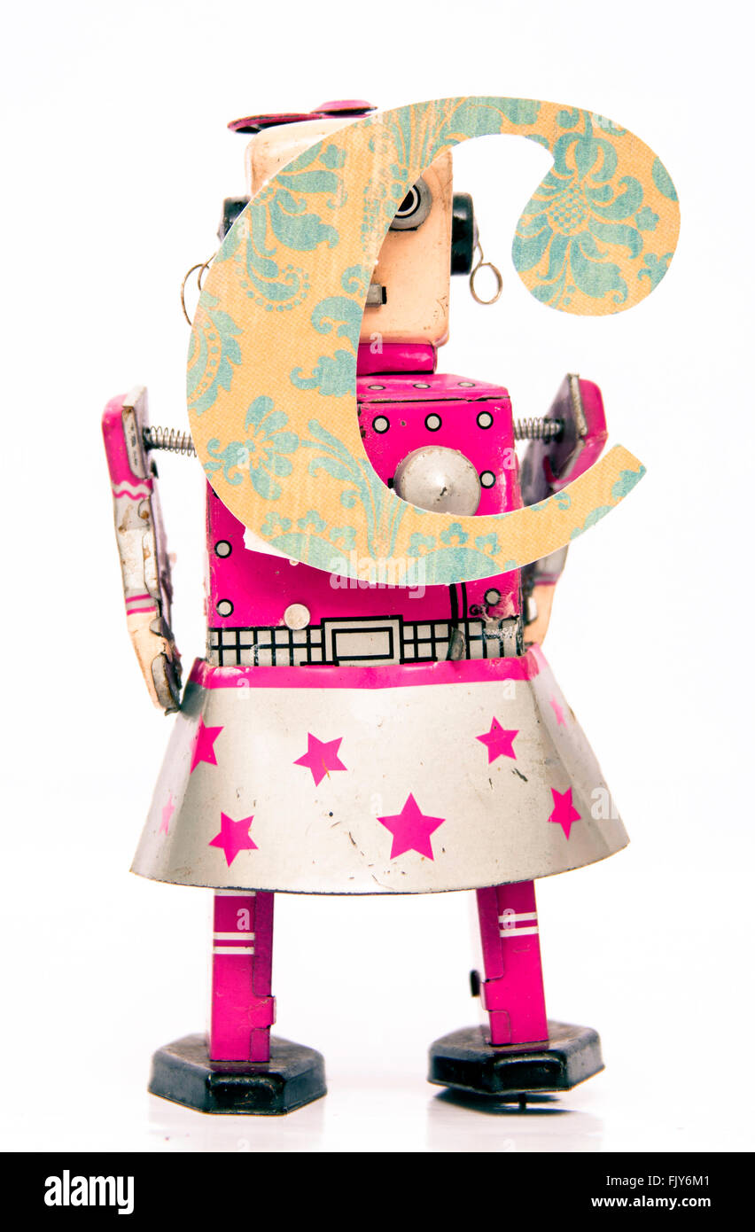 Robot letters Cut Out Stock Images & Pictures - Alamy