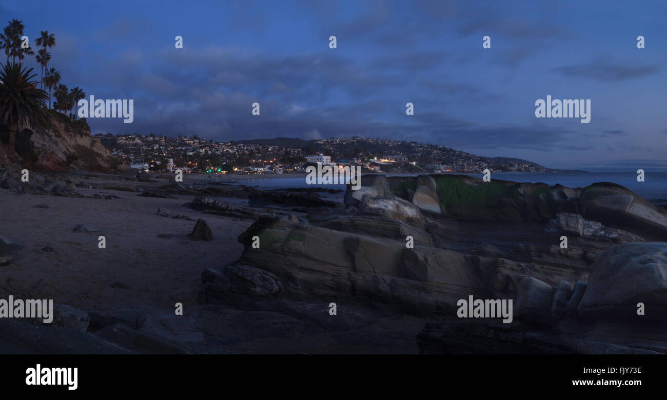 Laguna beach sunset view hi-res stock photography and images - Alamy