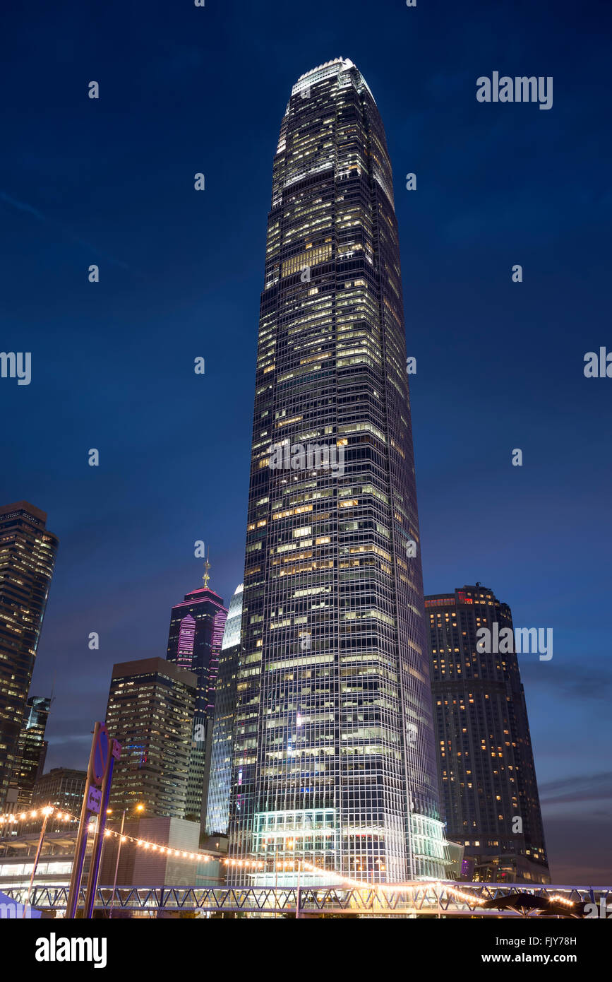 Two International Finance Center, IFC2, Central financial district ...