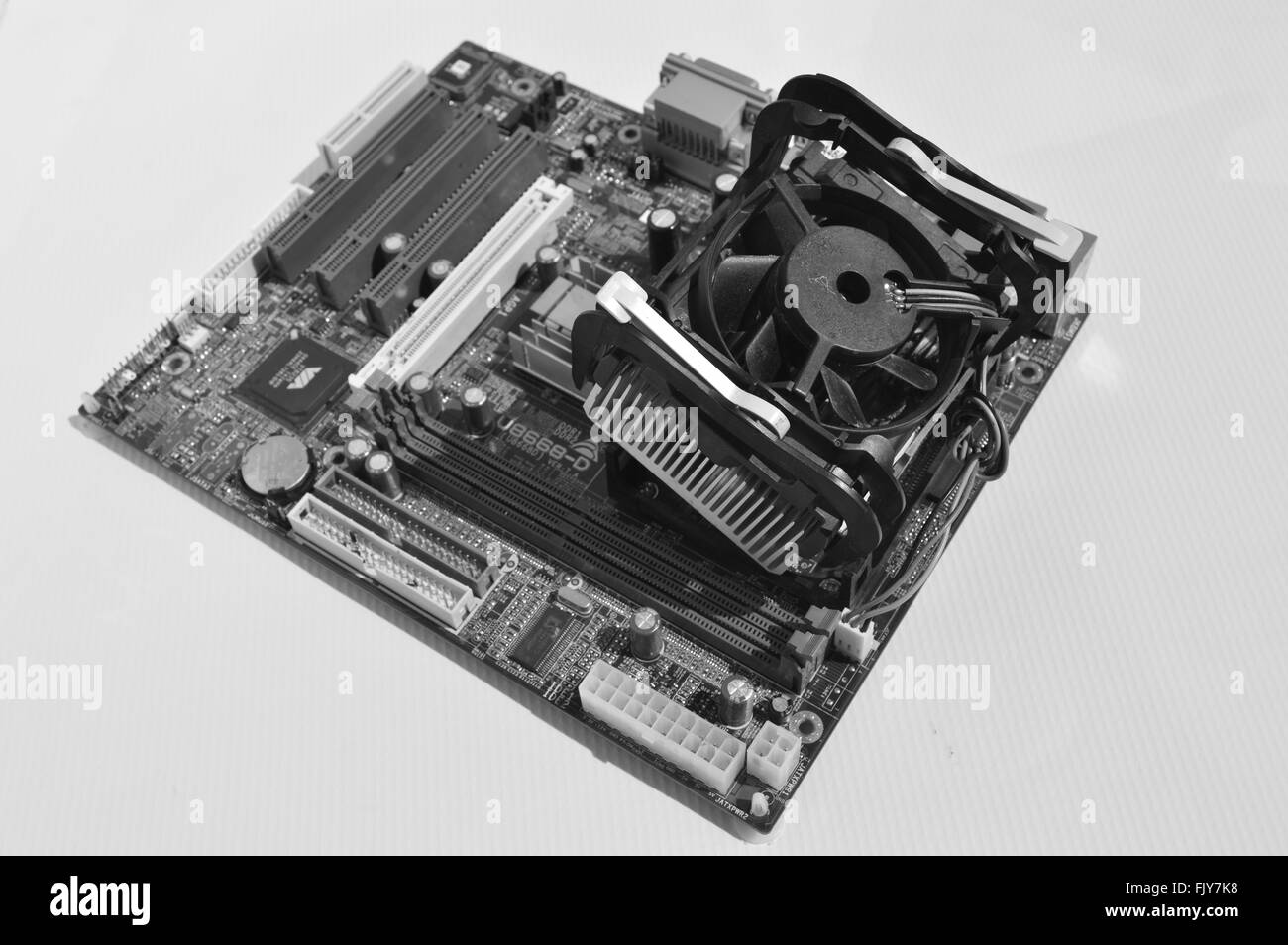 Electronic Mother Board of personal computer Stock Photo - Alamy