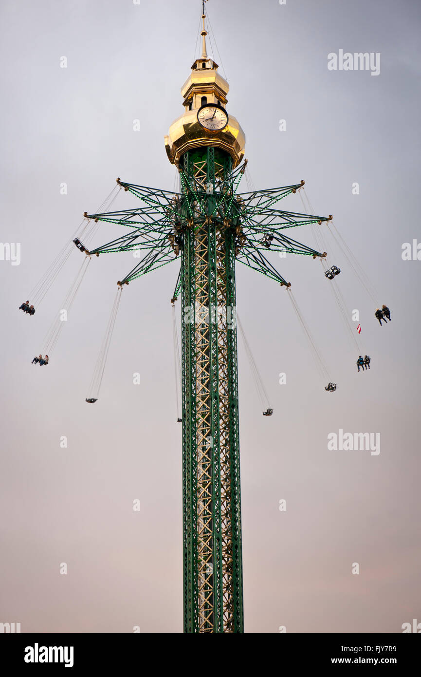 Fairground ride, Vienna, Austria Stock Photo - Alamy