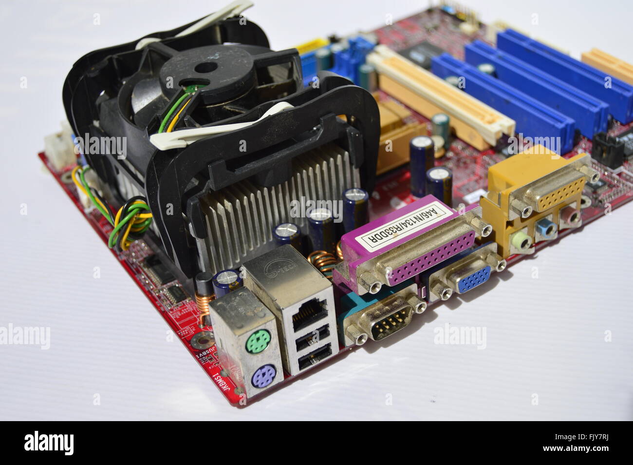 Electronic Mother Board of personal computer Stock Photo - Alamy
