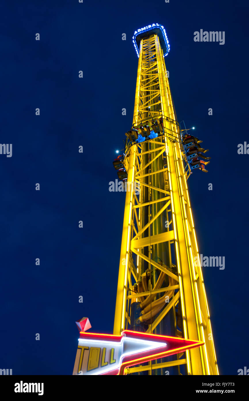 Fairground ride, Vienna, Austria Stock Photo - Alamy