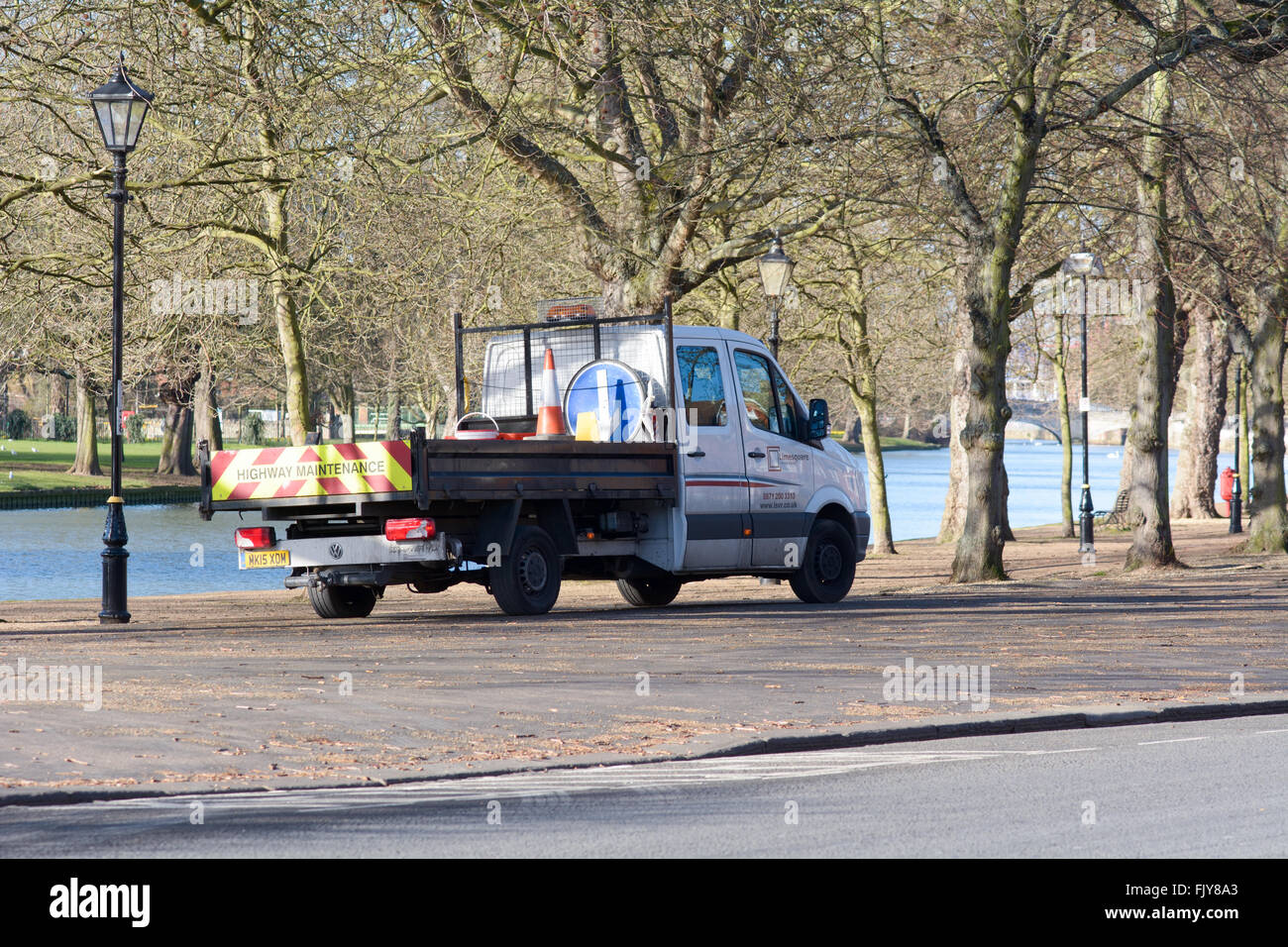 Highway maintenance van High Resolution Stock Photography and Images ...