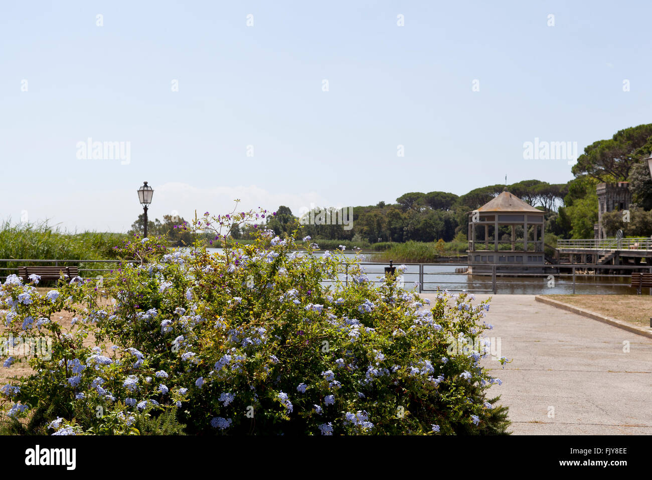 TORRE DEL LAGO/ITALY. Tuscany. Near Puccini's House. Park with a ...