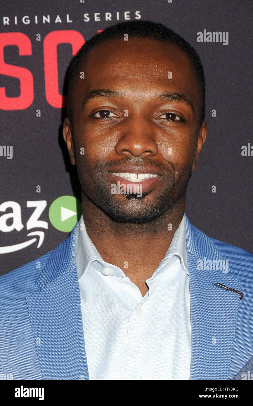 West Hollywood, CA, USA. 3rd Mar, 2016. Jamie Hector. Amazon Original ...