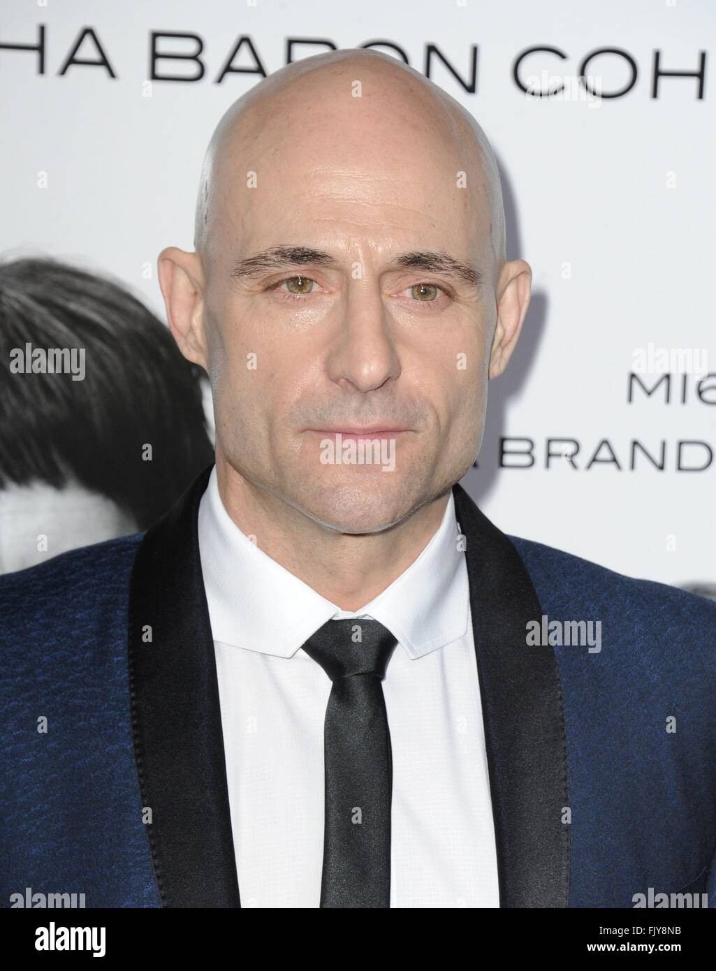 Los Angeles, CA, USA. 3rd Mar, 2016. Mark Strong at arrivals for THE ...