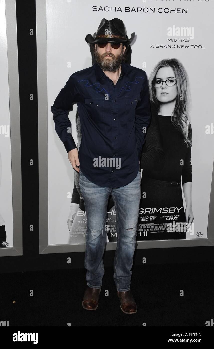 Los Angeles, CA, USA. 3rd Mar, 2016. Wheeler Walker Jr. at arrivals for ...