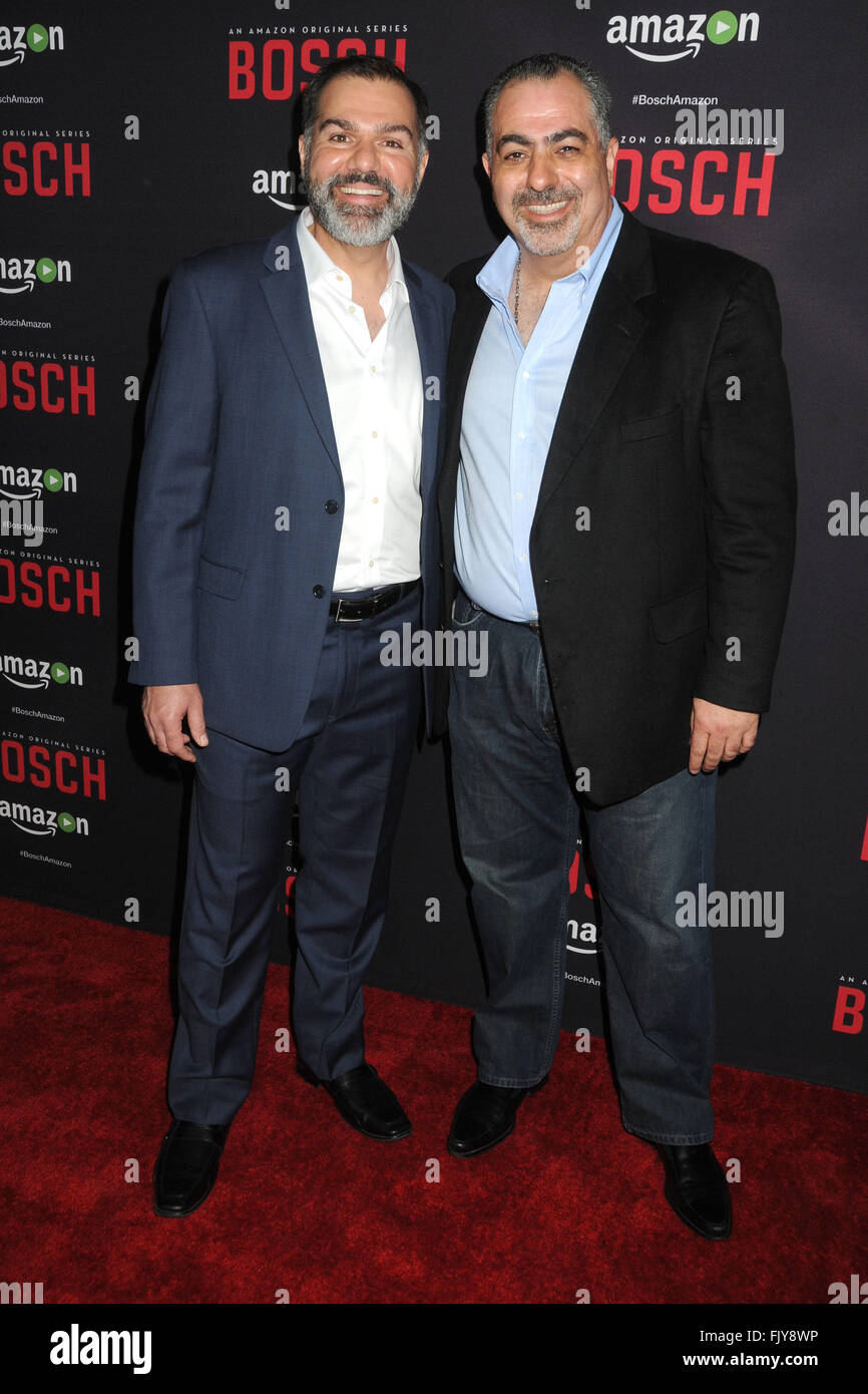 West Hollywood, CA, USA. 3rd Mar, 2016. Ludwig Manukian, Jack Topalian ...