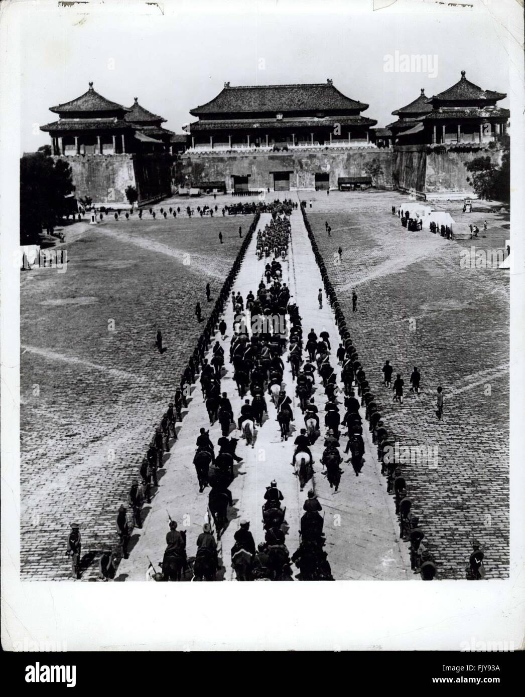 1901 - German Cavalry arriving in Peking after the collapse of the ...