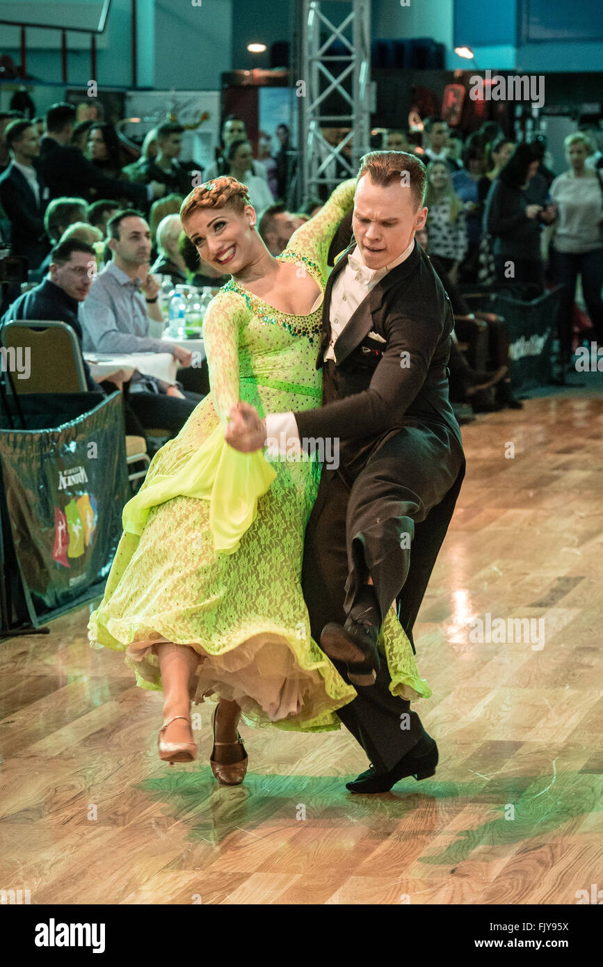Female ballroom standard sport dance hi-res stock photography and ...