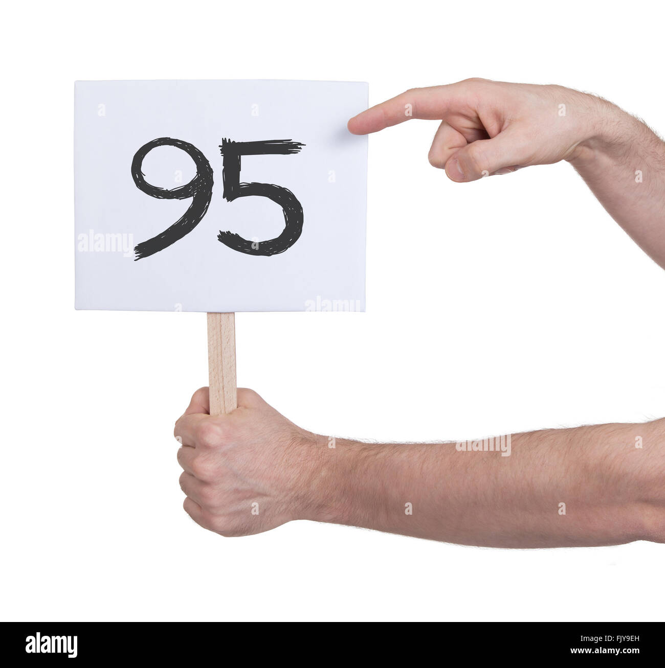 Number 95 Cut Out Stock Images & Pictures - Alamy