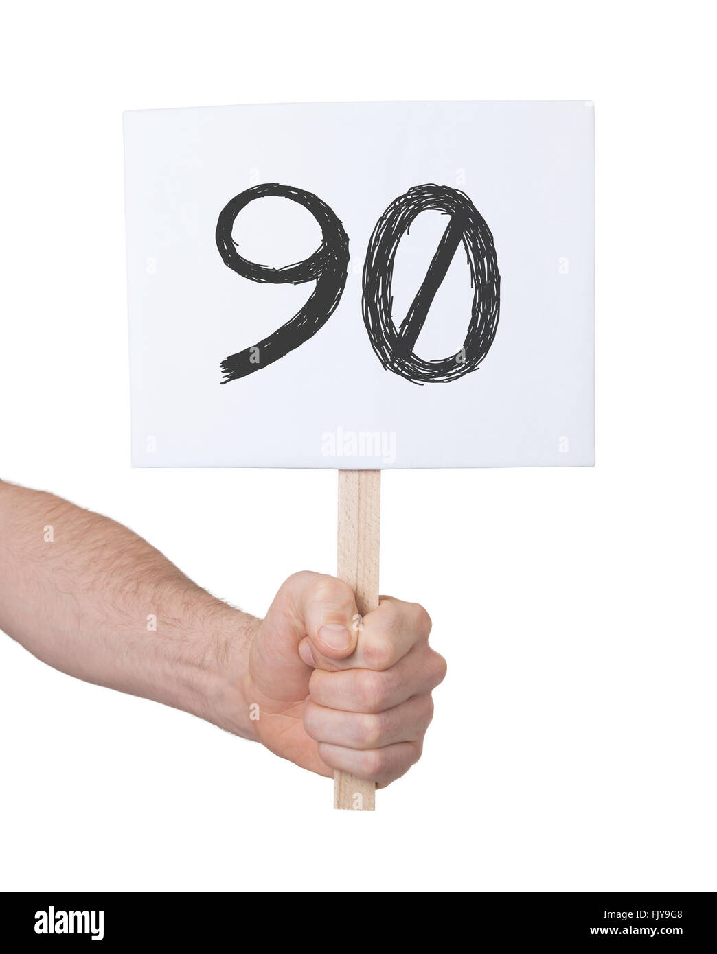Number ninety Cut Out Stock Images & Pictures - Alamy