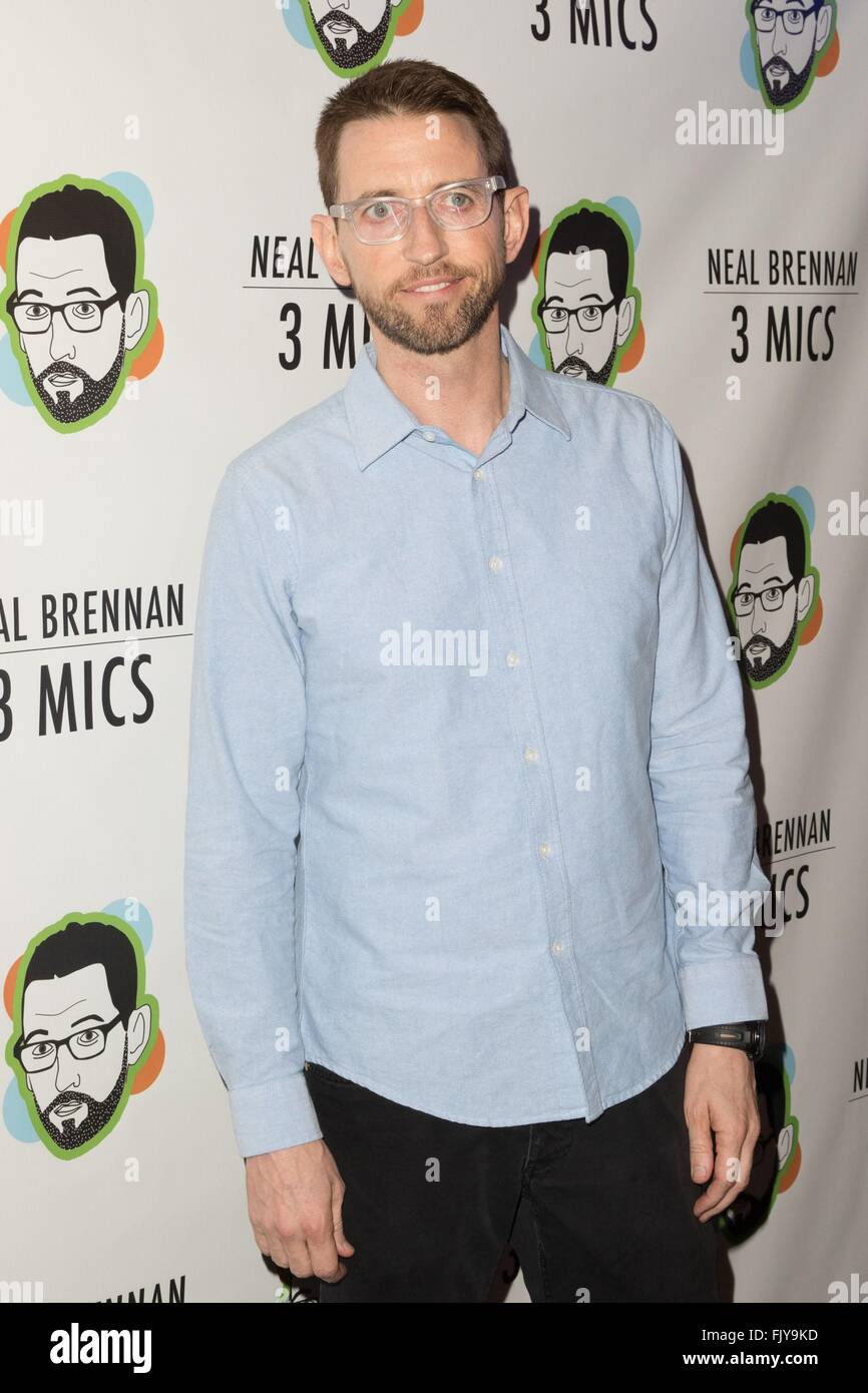 New York, NY, USA. 3rd Mar, 2016. Neal Brennan at arrivals for Opening ...