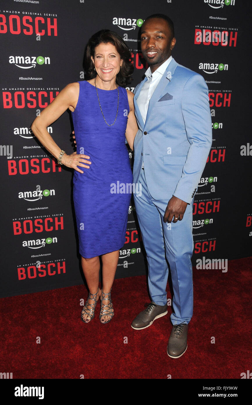 West Hollywood, CA, USA. 3rd Mar, 2016. Amy Aquino, Jamie Hector ...