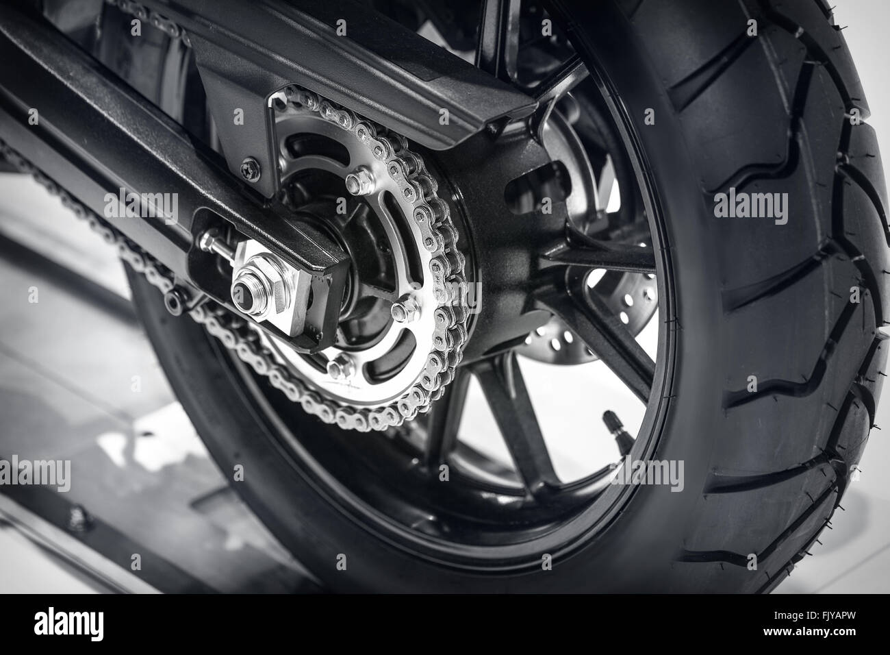 Motorcycle tire tyre hi-res stock photography and images - Alamy