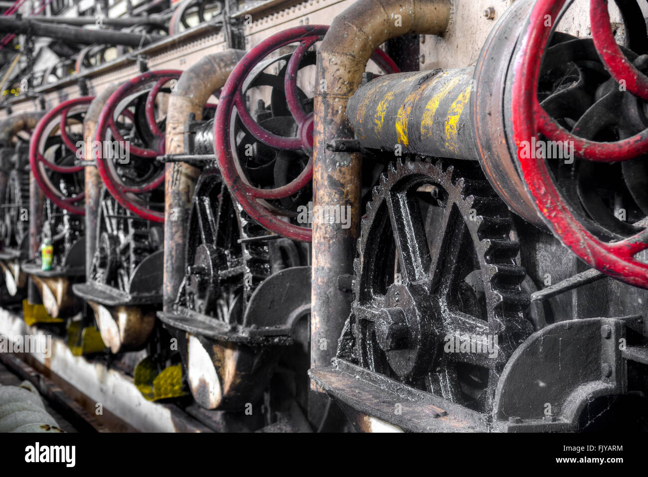 Colonial style sugar factory in Gondang Baru, Java, Indonesia Stock ...
