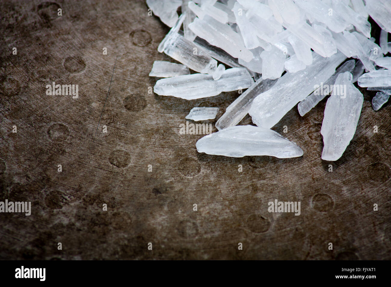 Methamphetamine also known as crystal meth Stock Photo - Alamy