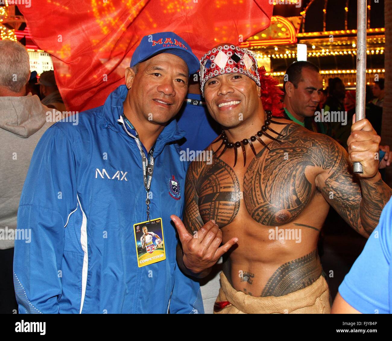 Las Vegas, NV, USA. 3rd Mar, 2016. Brian Lima, Hio Pelesasa in ...