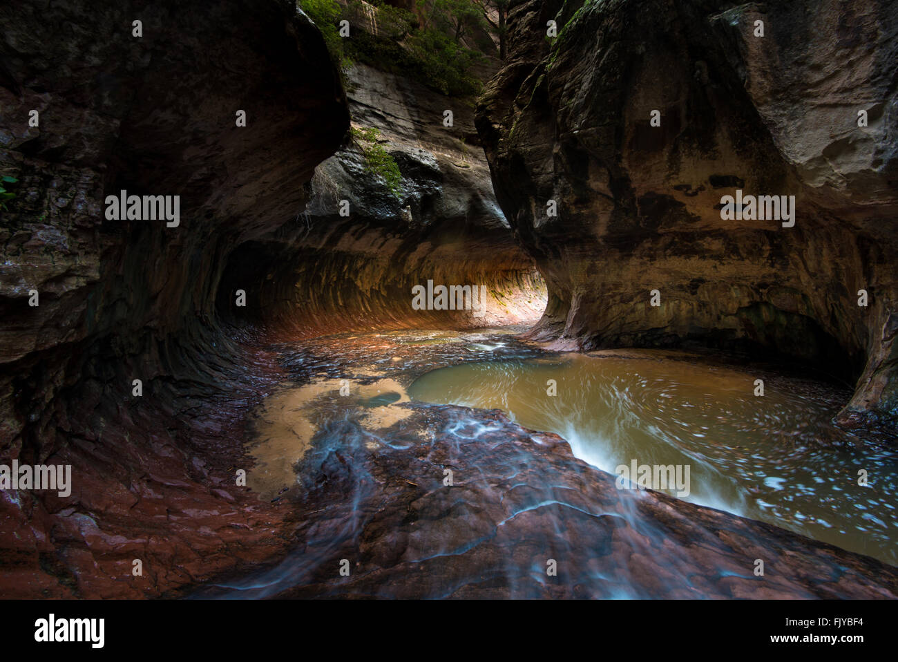 Zion subway emerald hi-res stock photography and images - Alamy