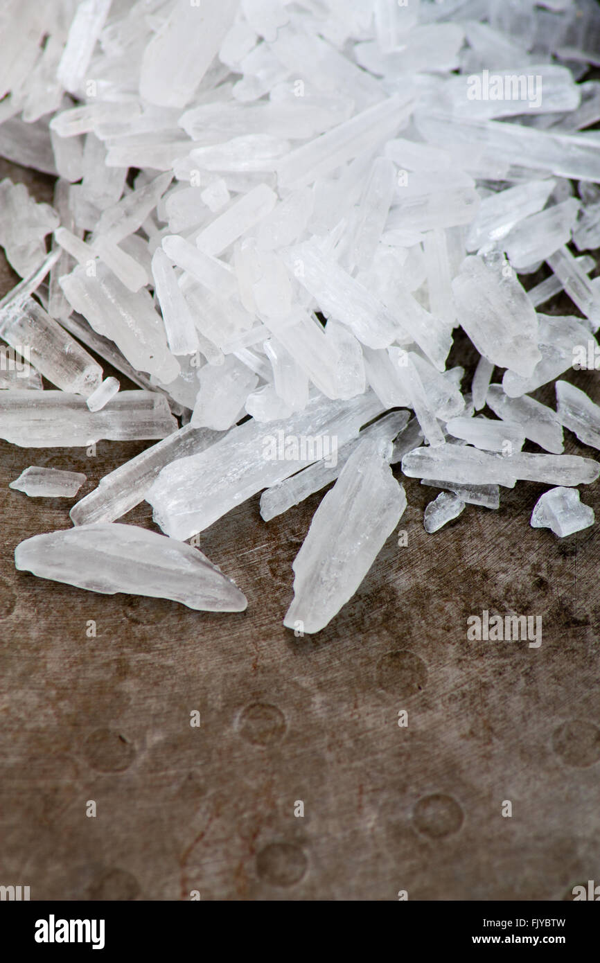 Methamphetamine also known as crystal meth Stock Photo - Alamy