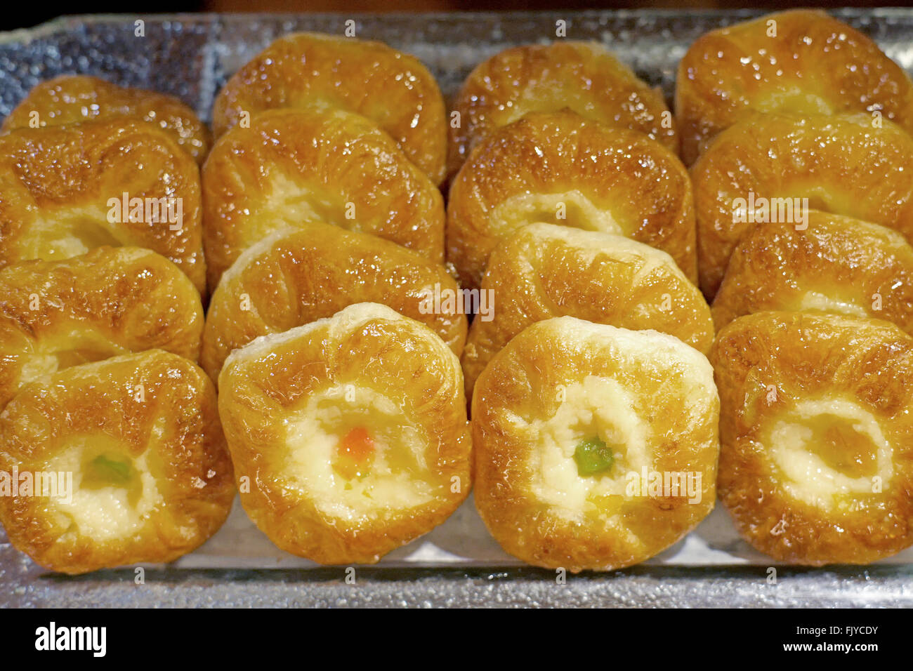 delicious fruit danish desserts on buffet line Stock Photo - Alamy