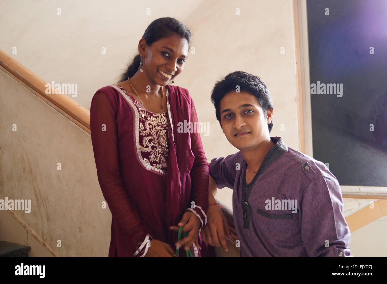 Portrait Of Friends Stock Photo - Alamy