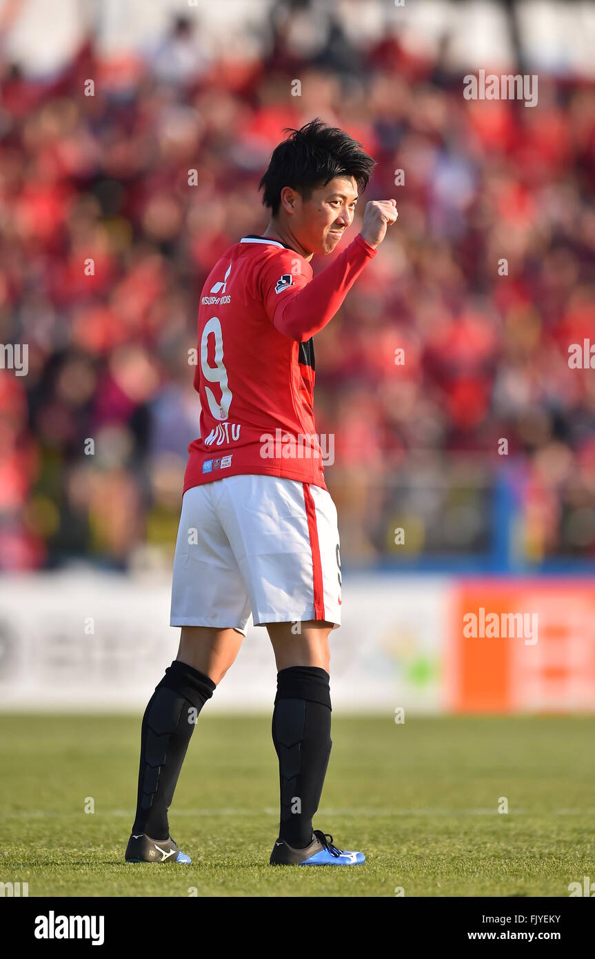 Chiba, Japan. 27th Feb, 2016. Yuki Muto (Reds) Football/Soccer : Yuki ...