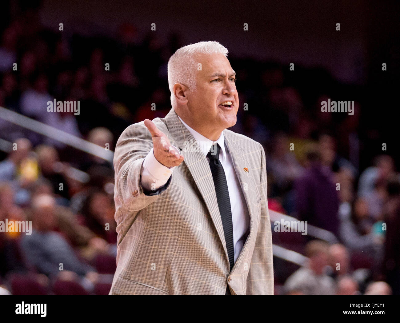 Los Angeles, CA, USA. 02nd Mar, 2016. Oregon State head coach Wayne ...